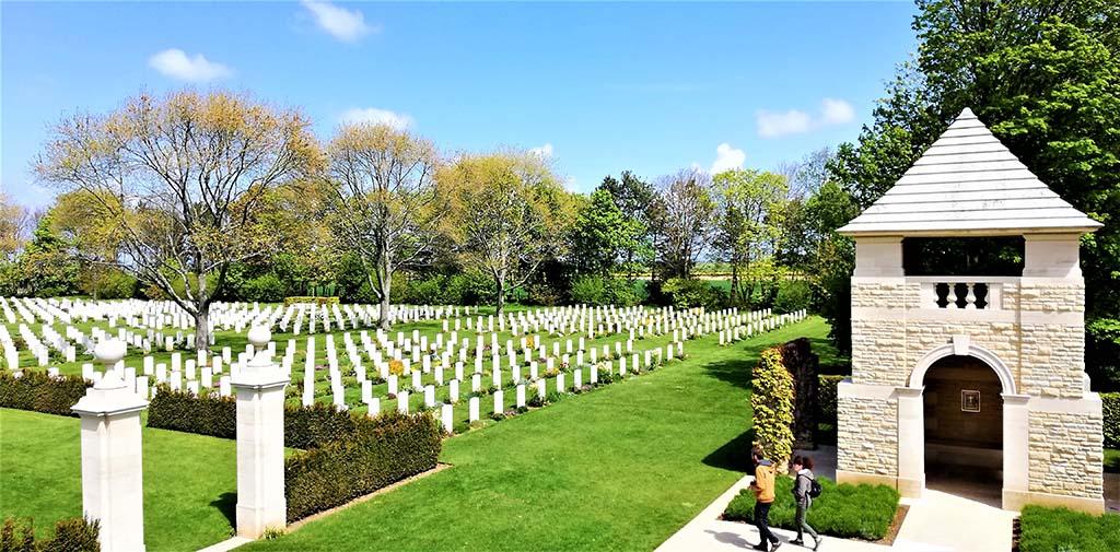 Canadian military cemetery of Bény-sur-Mer - Normandy Treasure - Guided ...